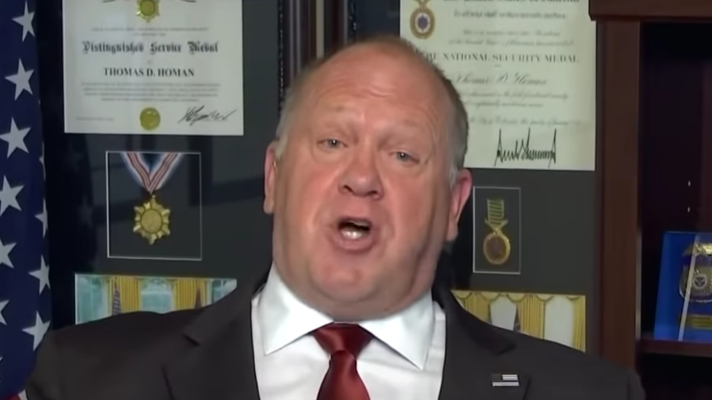 Former Ice Chief Thomas Homan Claims Open Borders Are About Giving